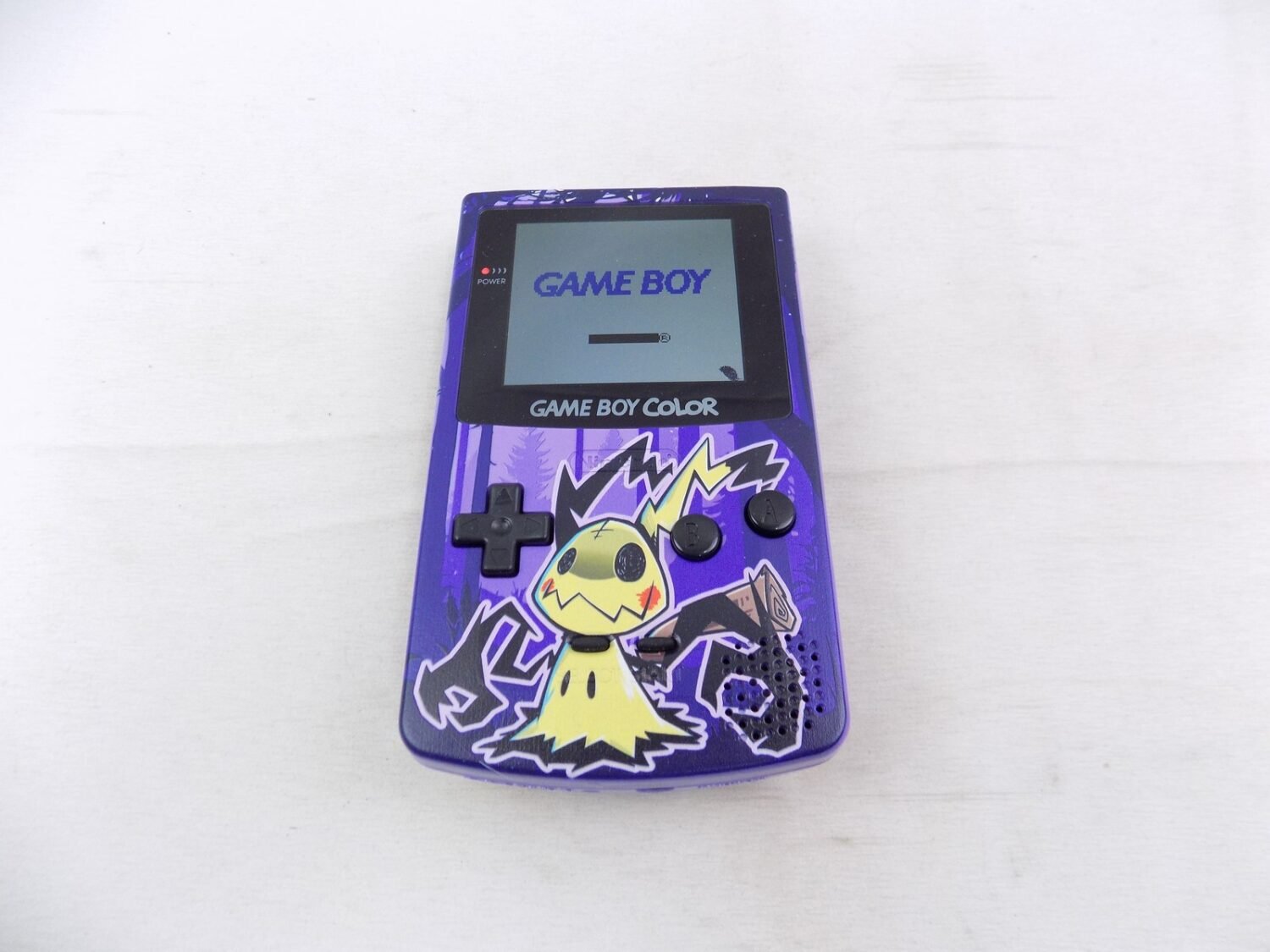 Gameboy Color Game Boy Color Pokemon Mimikyu Shell IPS Screen Mod ...