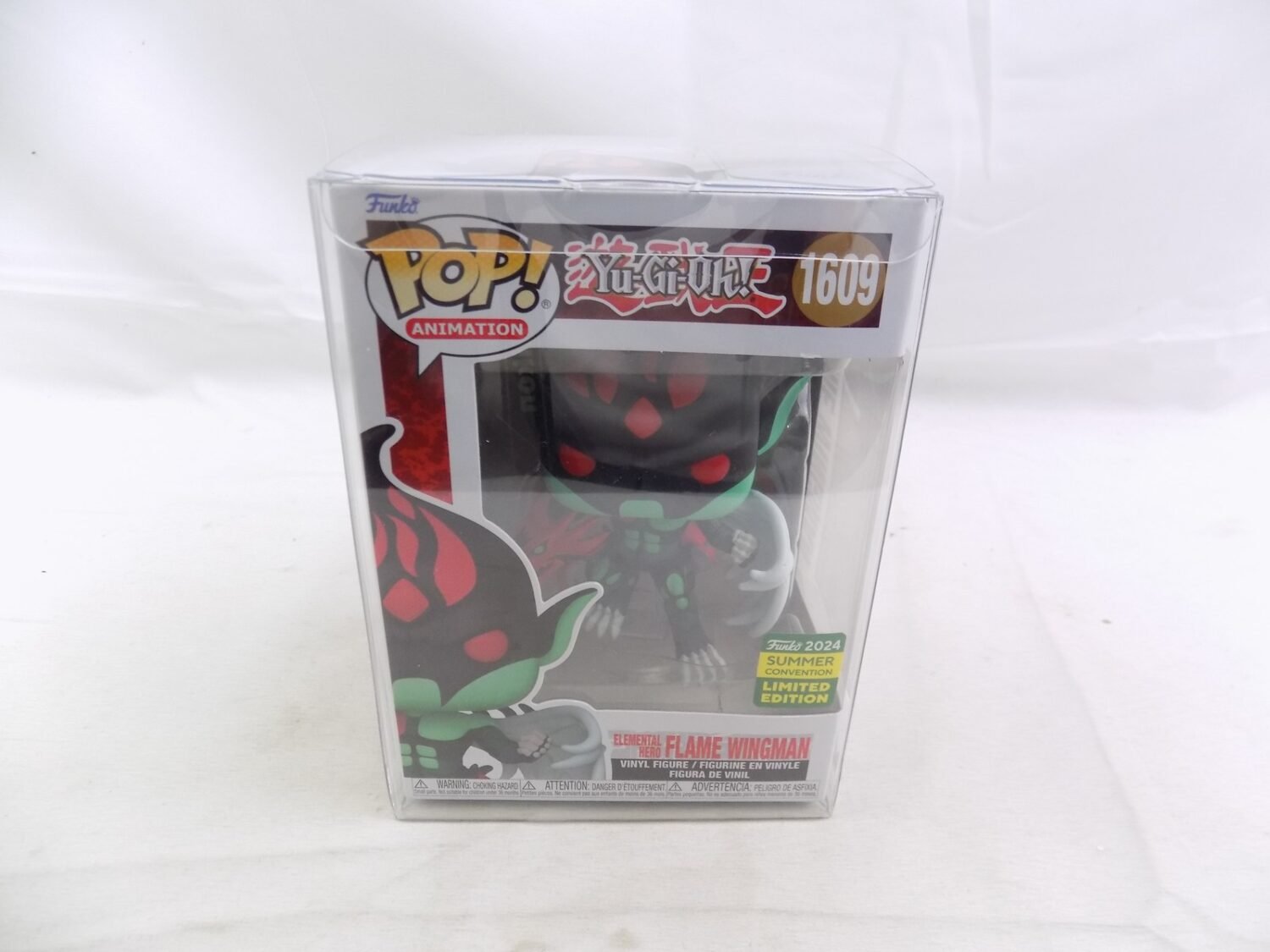 Brand New Elemental Hero Flame Wingman 1609 Yu-Gi-Oh! Funko 2024 Summer ...